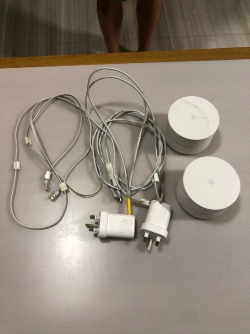 Google Wifi Mesh Router(model A-1304) X2, Computers & Tech, Parts ...