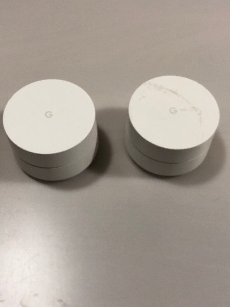Google Wifi Mesh Router(model A-1304) X2, Computers & Tech, Parts ...