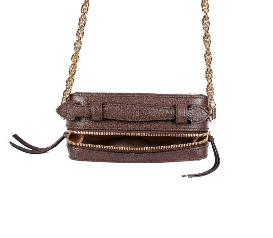GUCCI Mini Vanity Ophidia GG Supreme Brown Crossbody Bag, Luxury, Bags ...
