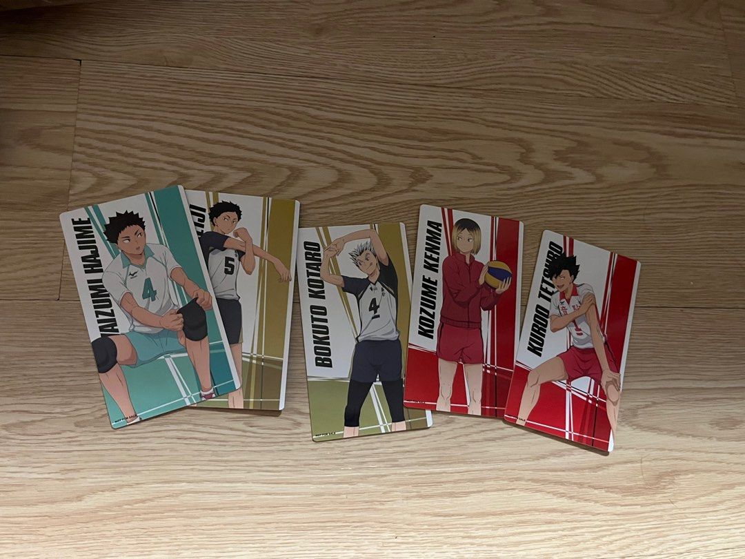 haikyuu character cards original, Buku & Alat Tulis, Komik dan Manga di ...