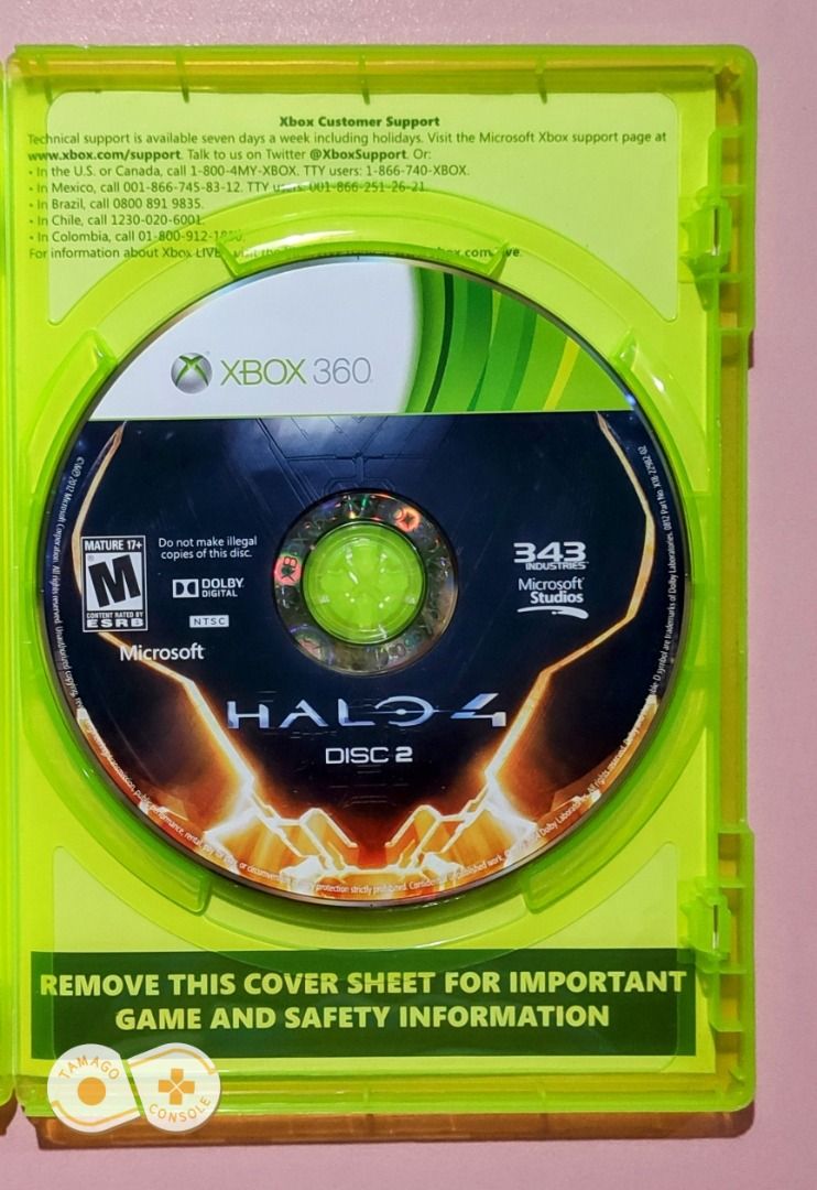 Halo 4 - [XBOX 360 Game] [NTSC / ENGLISH Language] [Complete in Box], Video Gaming, Video Games ...