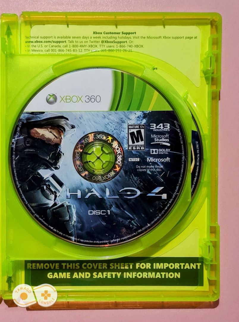 Halo 4 - [XBOX 360 Game] [NTSC / ENGLISH Language] [Complete in Box], Video Gaming, Video Games ...