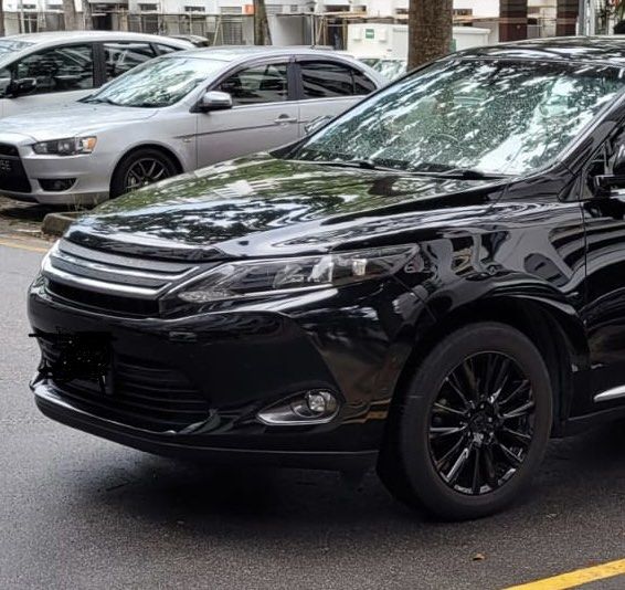 Harrier Grille Front Grill Toyota Chrome, Car Accessories, Accessories ...