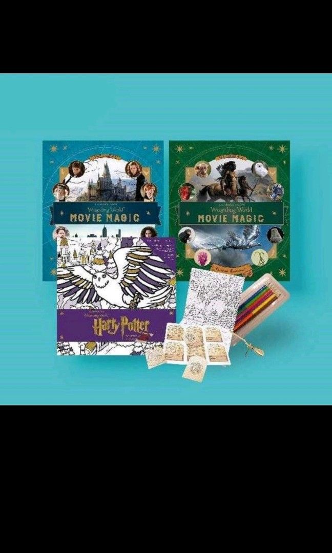 Harry Potter movie magic bundle 4-in-1, Hobbies & Toys, Books ...