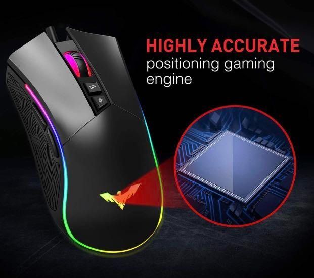 HAVIT MS733 RGB Programmable Gaming Mouse, Computers & Tech, Parts ... HAVIT MS733 RGB Programmable Gaming Mouse, Computers & Tech, Parts ...