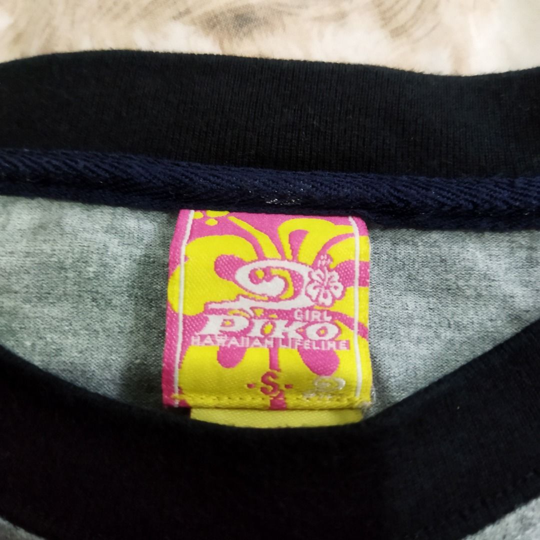 Hawaii tee piko girl long sleeve t-shirt girl piko hawaiian FLASH SALE ...