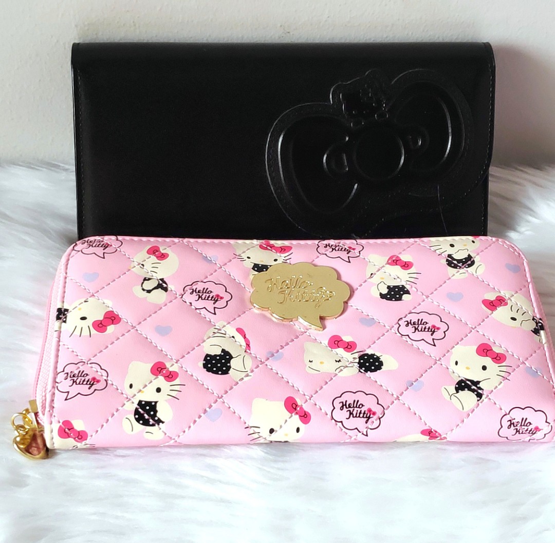 Hello kitty Long Wallet Set, Women's Fashion, Bags & Wallets, Wallets ...