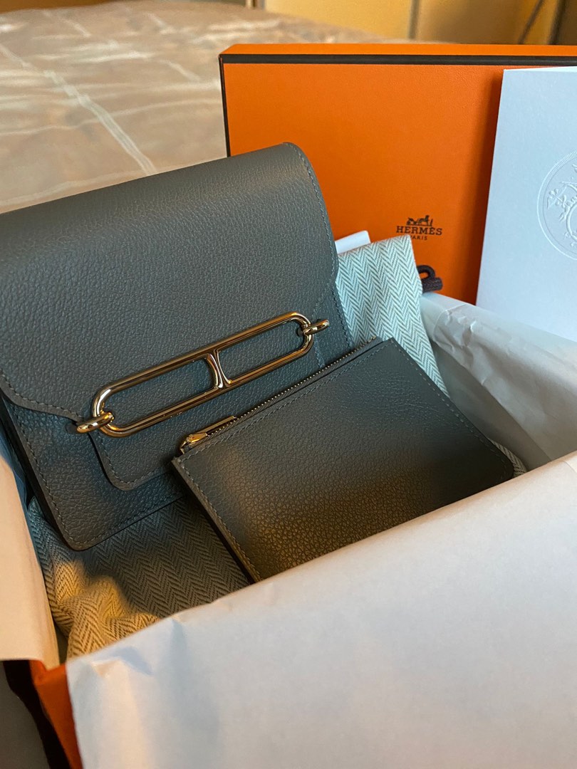 Hermes Roulis slim, Women's Fashion, Bags & Wallets, Wallets & Card ...