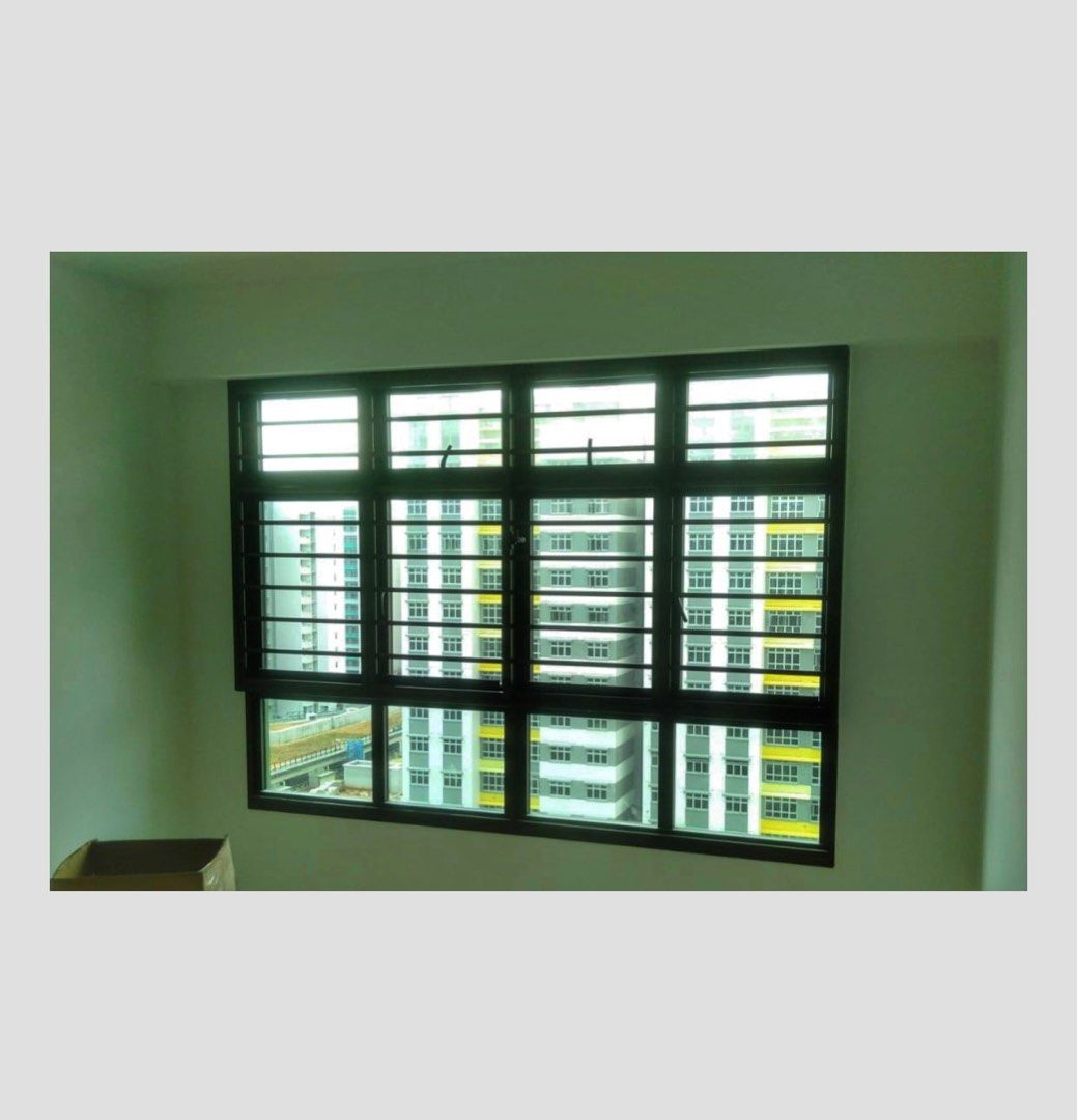 Home Window Grille/Window Grilles /Pet Friendly Grilles/Sliding Window ...