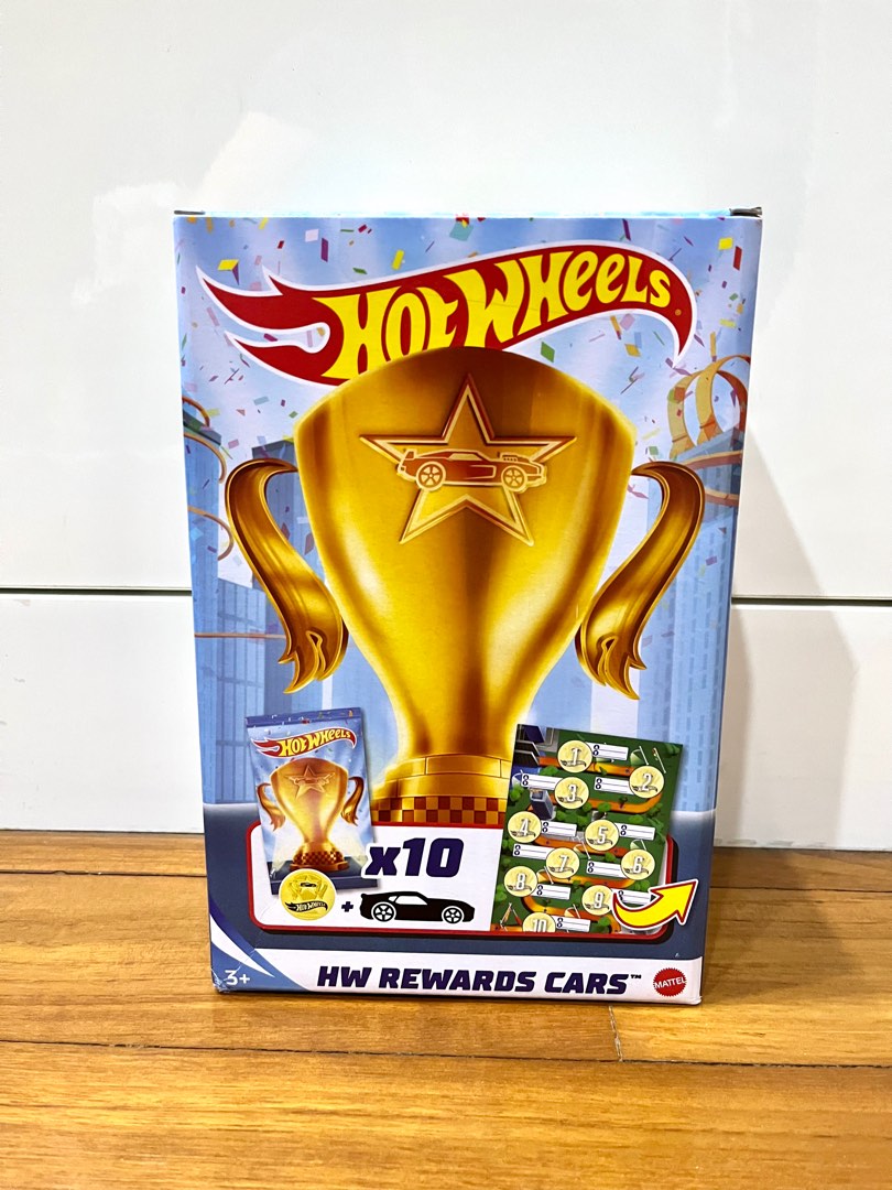 Hot Wheels Rewards Car Pack of 10 Individually Wrapped, Hobbies & Toys ...