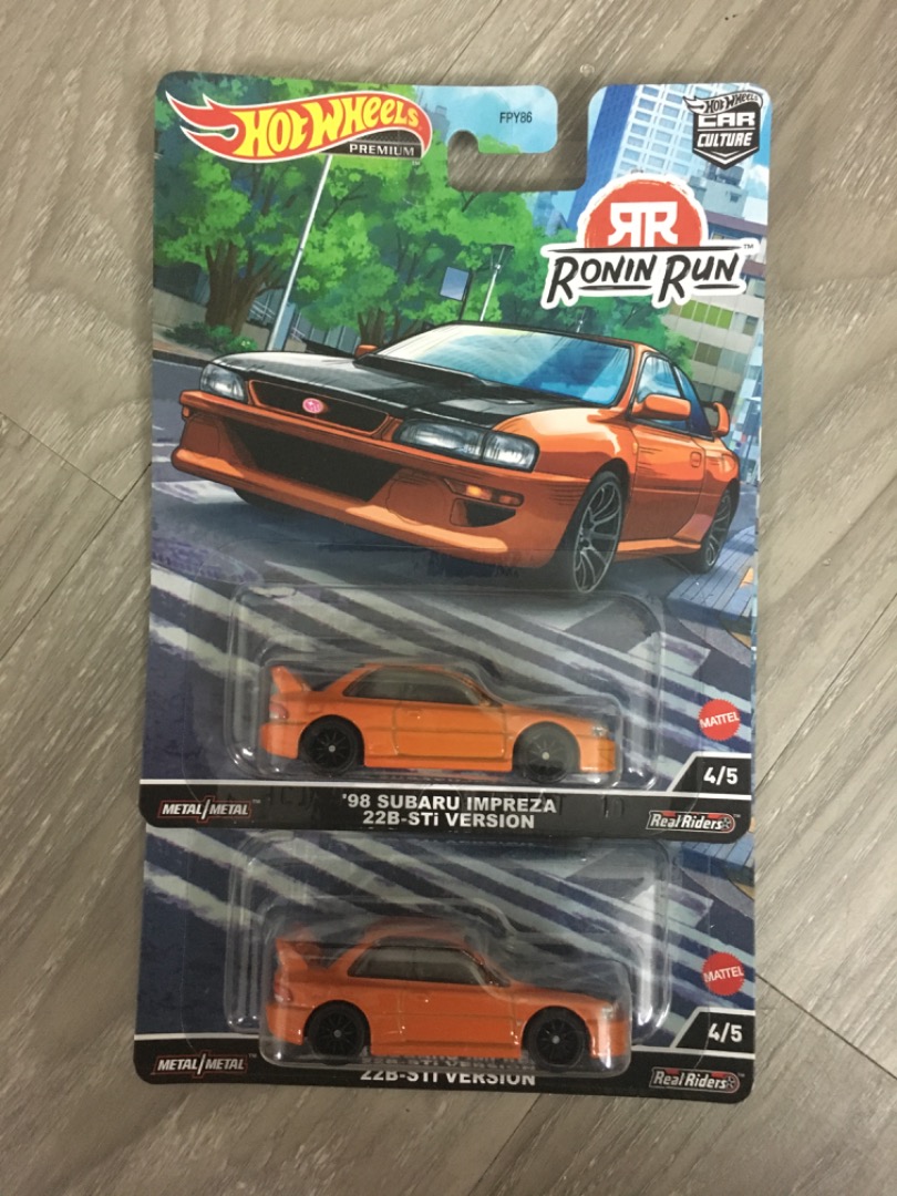 Hot Wheels Subaru Impreza Ronin Run, Hobbies & Toys, Toys & Games on ...