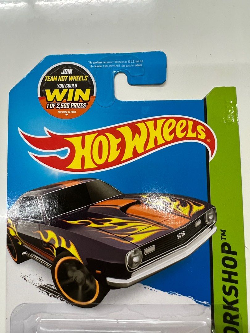 Hotwheels ‘68 Copo Camaro (Purple), Hobbies & Toys, Toys & Games on ...