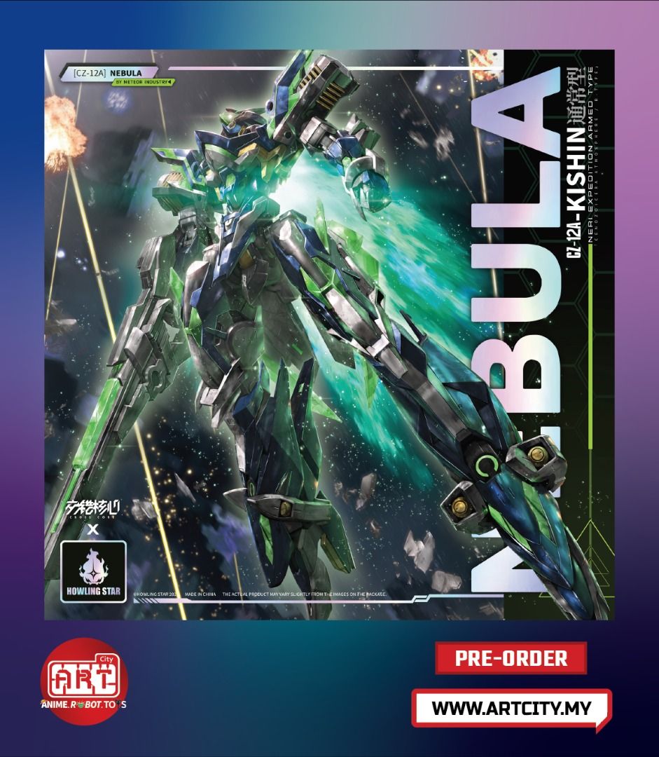 Howling Star - CZ-12A - Nebula B-Type - Model Kits Figure Gundam, Hobbies & Toys, Toys & Games ...