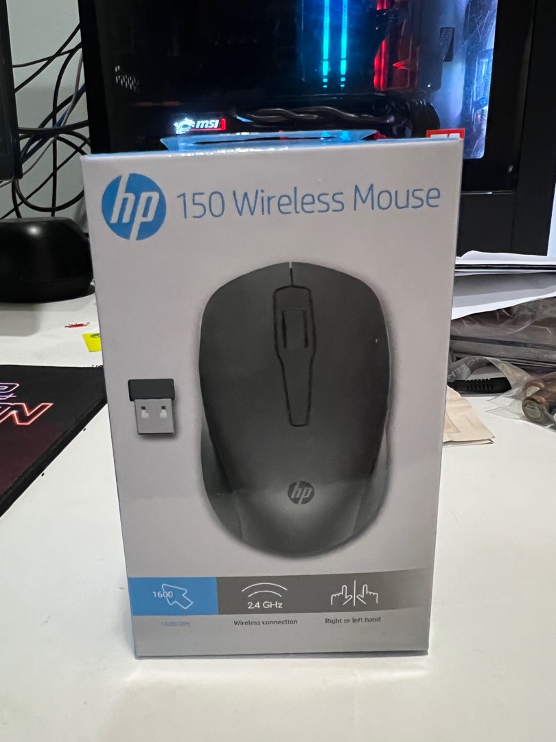 HP 150 wireless mouse, Computers & Tech, Parts & Accessories, Mouse & Mousepads on Carousell