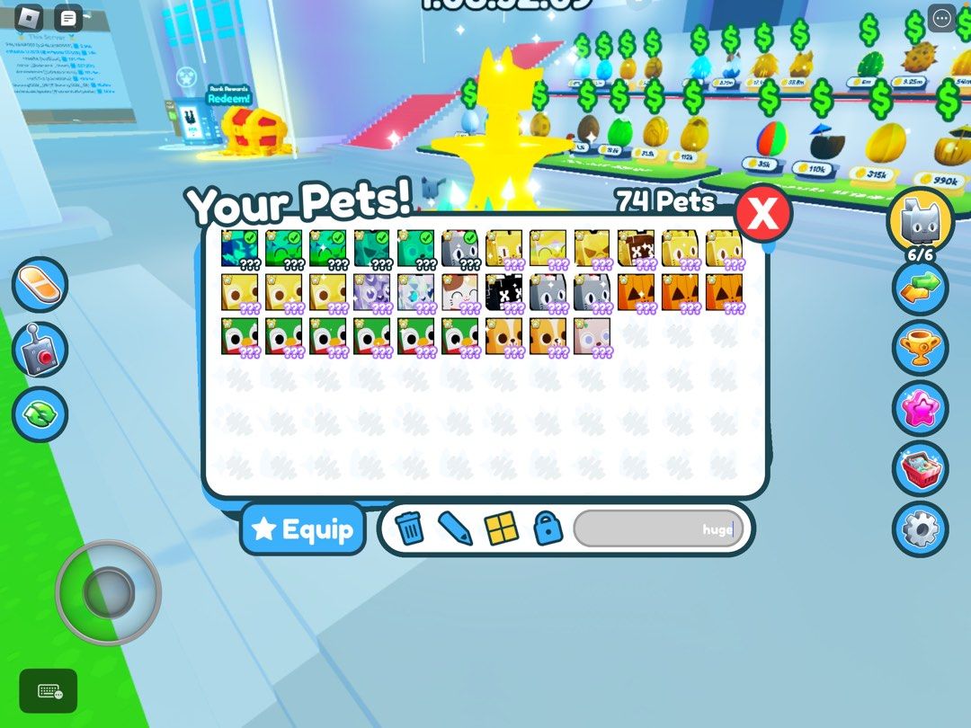 Huge pets| Pet Simulator X | Roblox, Video Gaming, Gaming Accessories ...