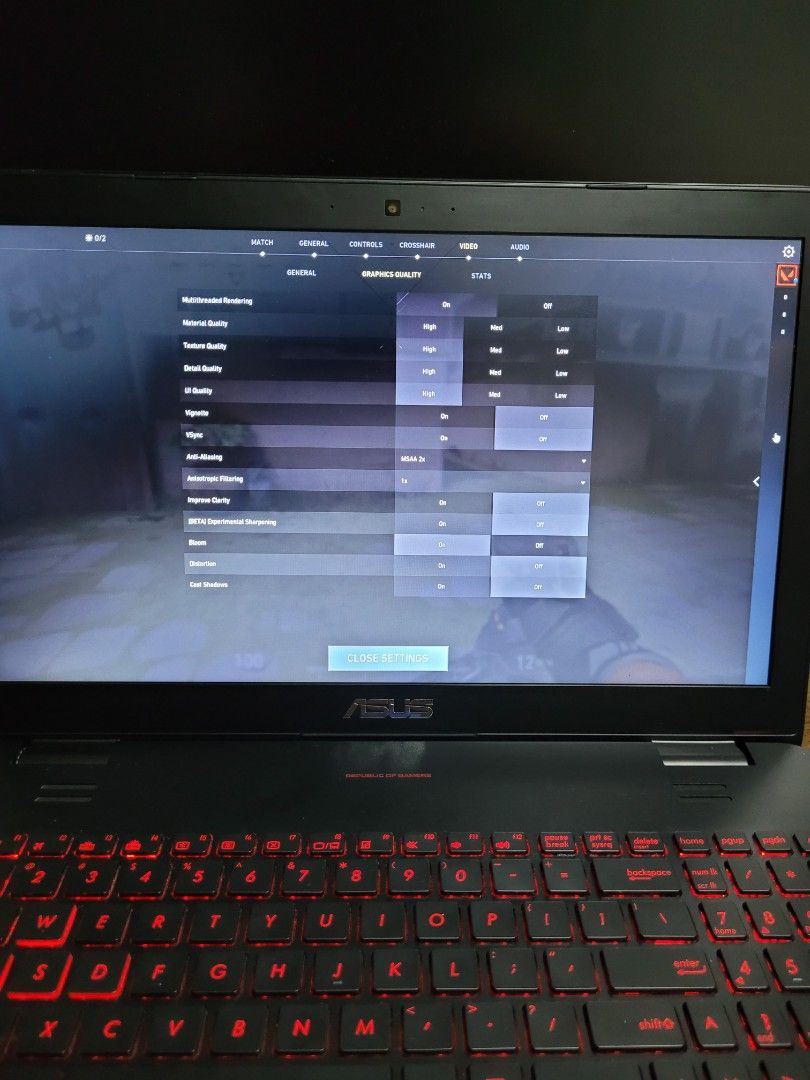 i7 GTX PRISTINE ASUS ROG GAMING WORK SSD LAPTOP |TAGS| ACER HP DELL ...