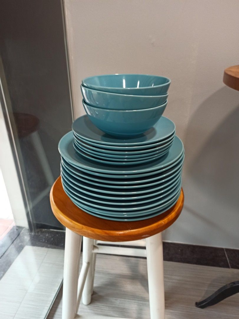 IKEA Plates And Bowl, Furniture & Home Living, Kitchenware & Tableware ...