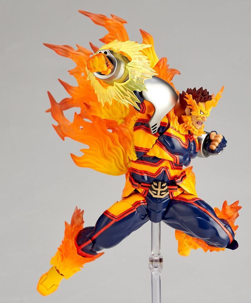 (In Stock) Amazing Yamaguchi No 028 - Endeavor from My Hero Academia by Kaiyodo, Hobbies & Toys ...