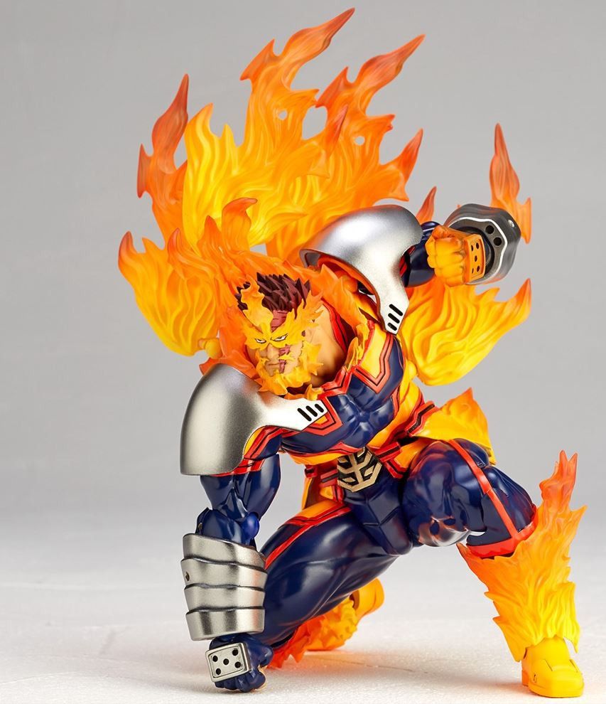 (In Stock) Amazing Yamaguchi No 028 - Endeavor from My Hero Academia by Kaiyodo, Hobbies & Toys ...