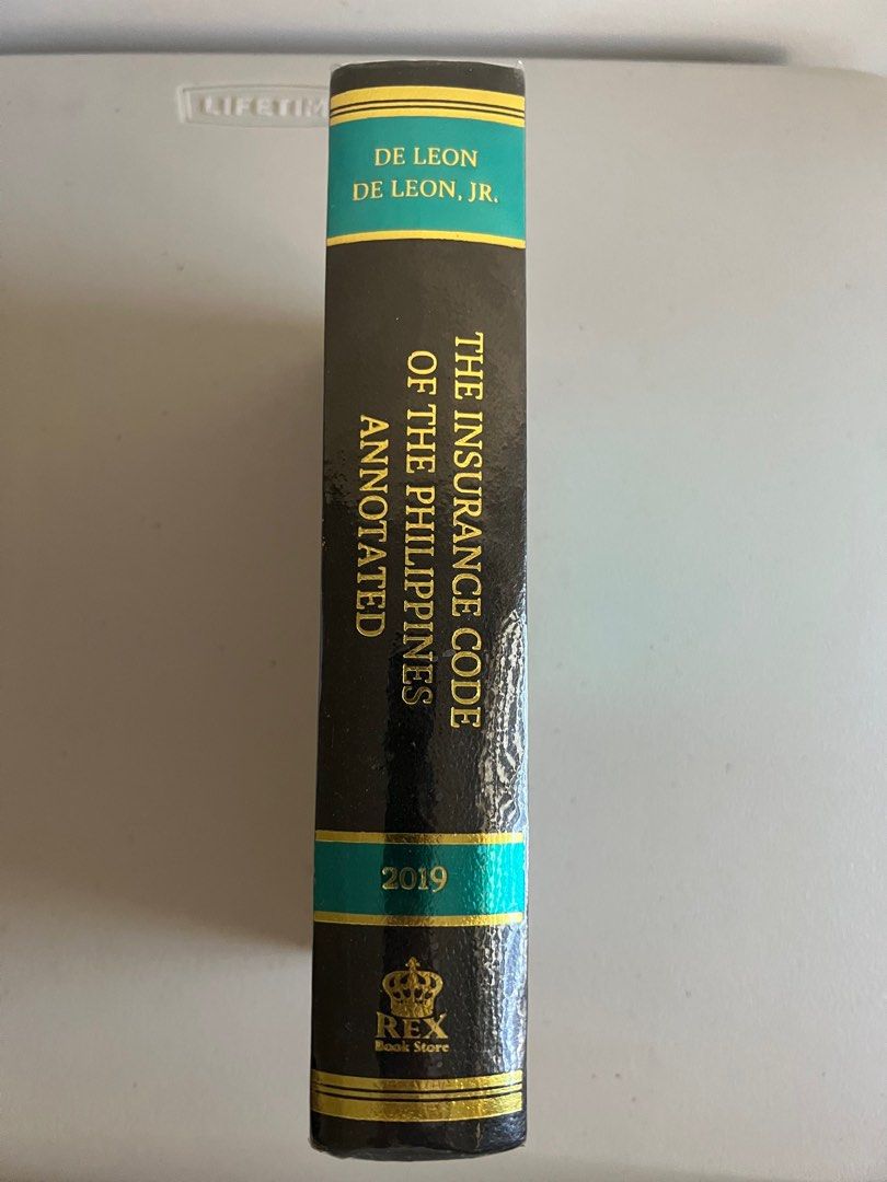 Insurance Code (De Leon, 2019), Hobbies & Toys, Books & Magazines ...