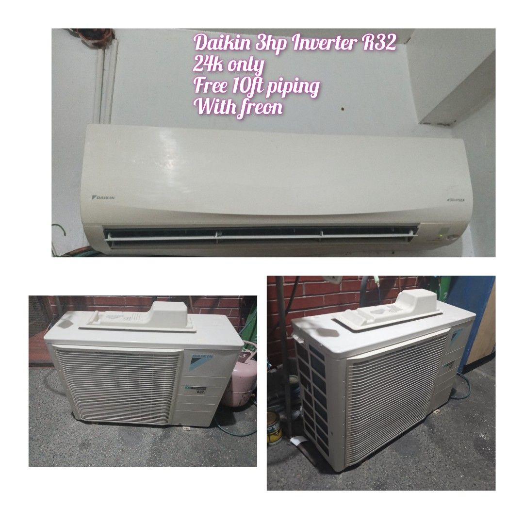 Inverter Aircon Split Wall mounted, TV & Home Appliances, Air ...