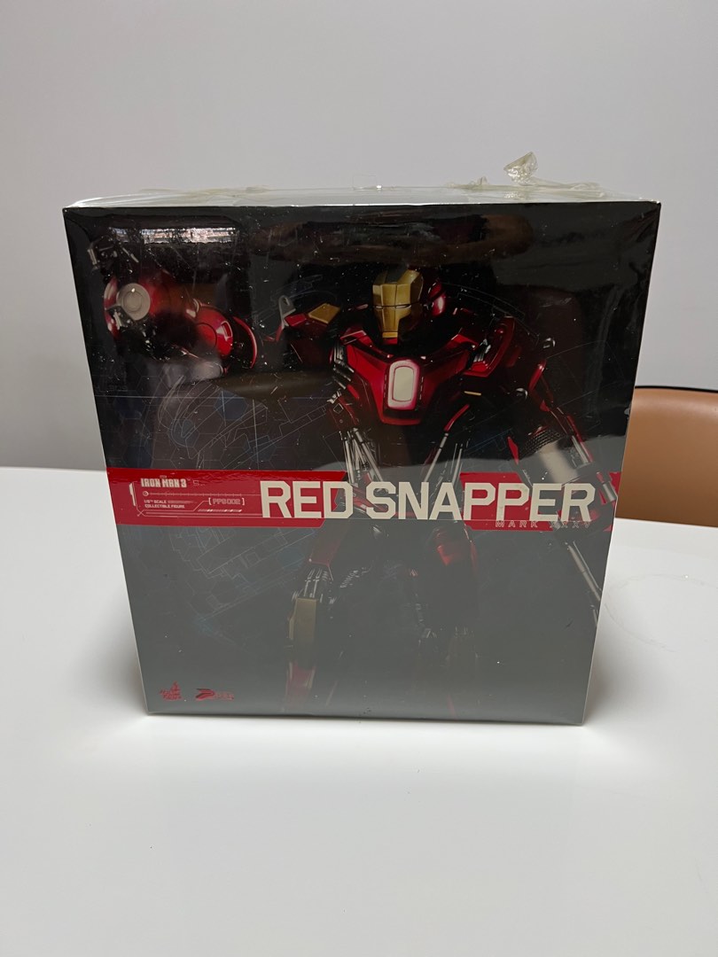 Iron man red snapper hot toys, Hobbies & Toys, Toys & Games on Carousell