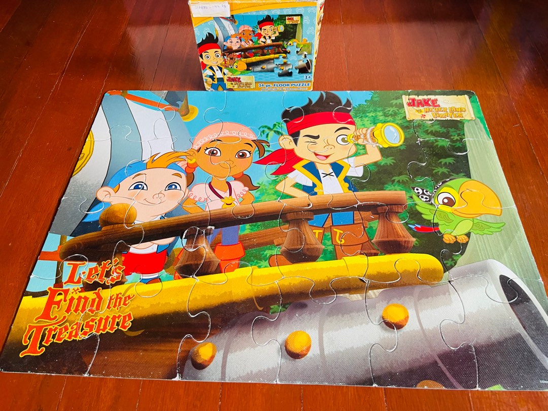 Jake and the Neverland Pirates Puzzle, Hobbies & Toys, Toys & Games on ...