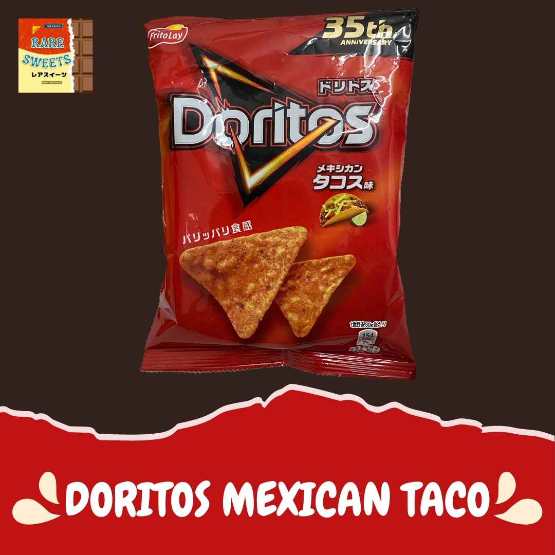 Japan Doritos Mexican Taco Flavor 30g, Food & Drinks, Packaged ...