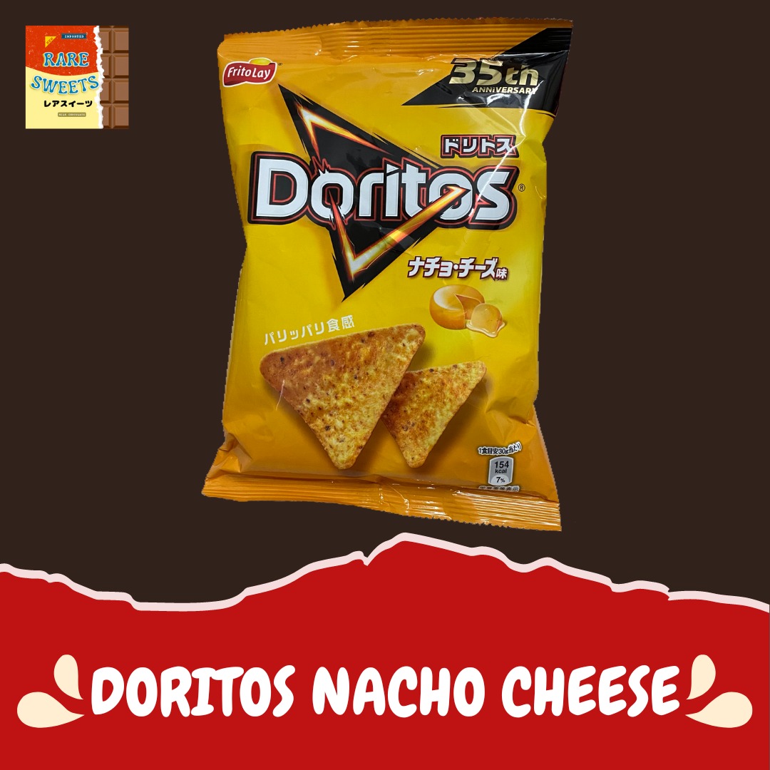 Japan Doritos Nacho Cheese Flavor 30g, Food & Drinks, Packaged ...
