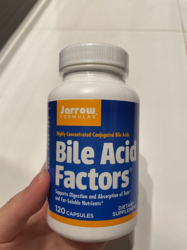 Jarrow Formulas Bile Acid Factors, Health & Nutrition, Health ...