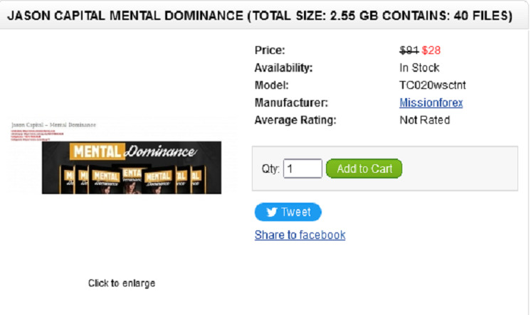 Jason Capital Mental Dominance (Total size: 2.55 GB Contains: 40 files ...