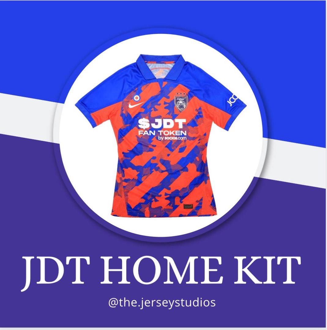 JDT Home Jersey 22/23, Men's Fashion, Activewear on Carousell
