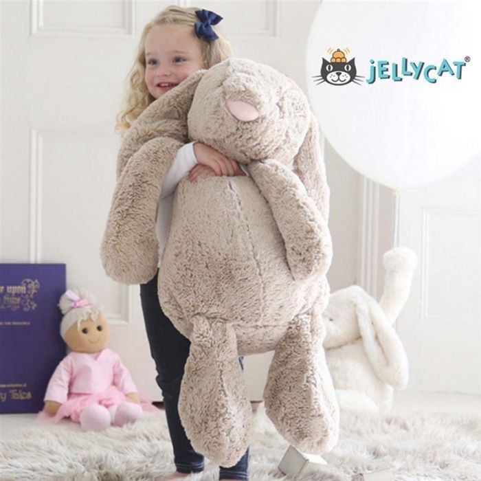 Jellycat Really Big Tulip Bashful Bunny - 67cm (Plush Toy / Soft Toy / Pink), Hobbies & Toys ...