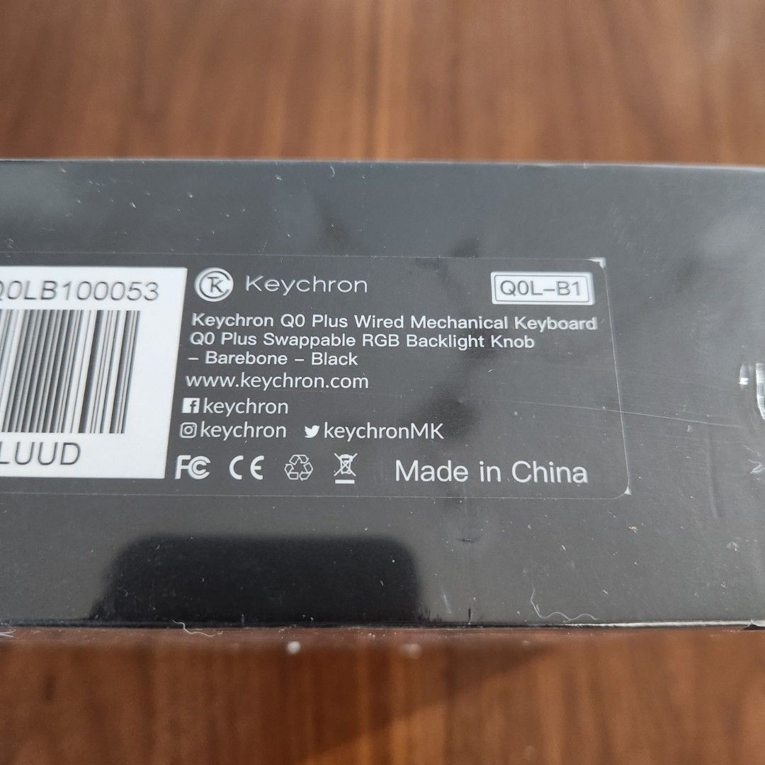 Keychron Q0 Plus Mechanical Numpad Barebone, Computers & Tech, Parts ...