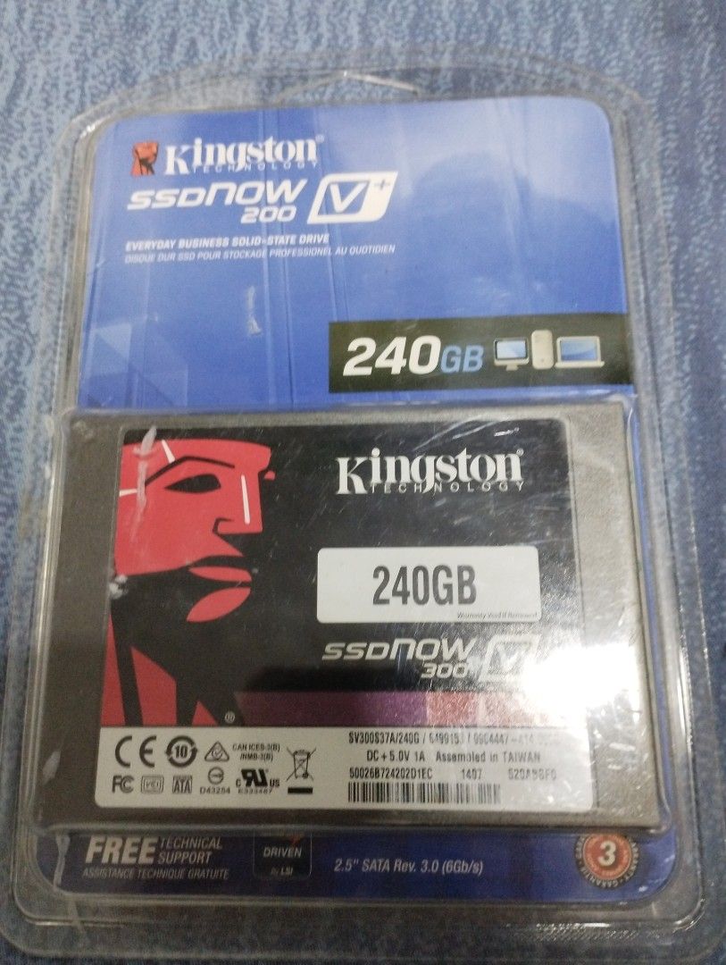 Kingston 240gb SSD, Computers & Tech, Parts & Accessories, Hard Disks ...