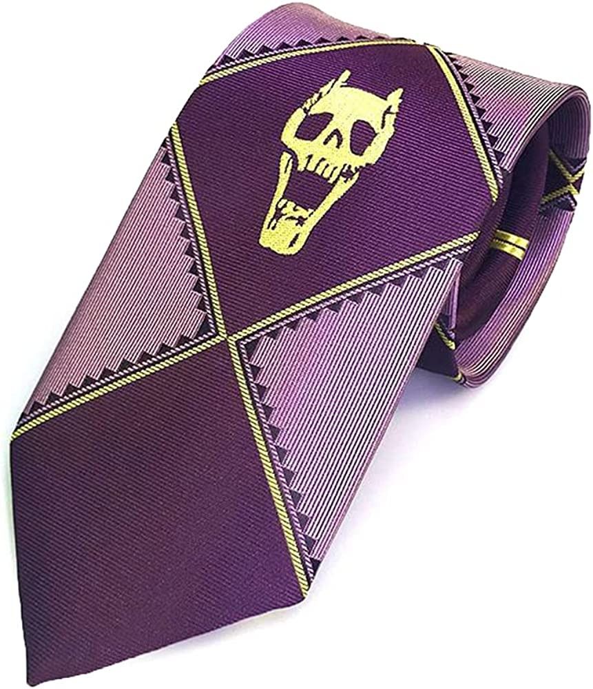 Kira Yoshikage Killer Queen Skull Neck Tie Jojo's Bizarre Adventure ...