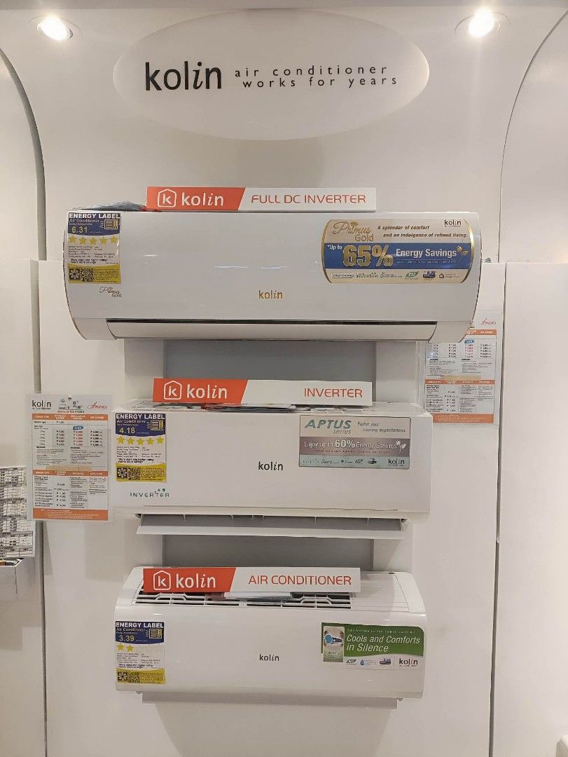 Kolin Split Type Inverter, TV & Home Appliances, Air Conditioning and ...