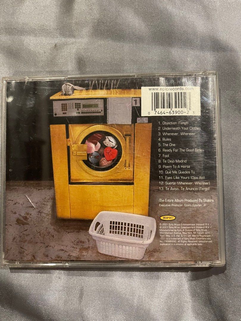 Laundry Service Shakira CD album on Carousell
