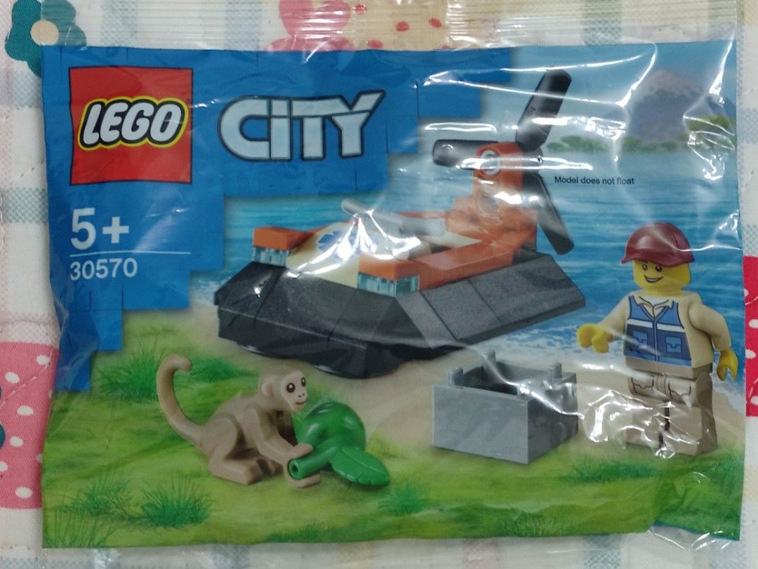 LEGO 30570: Wildlife Rescue Hovercraft, Hobbies & Toys, Toys & Games on ...