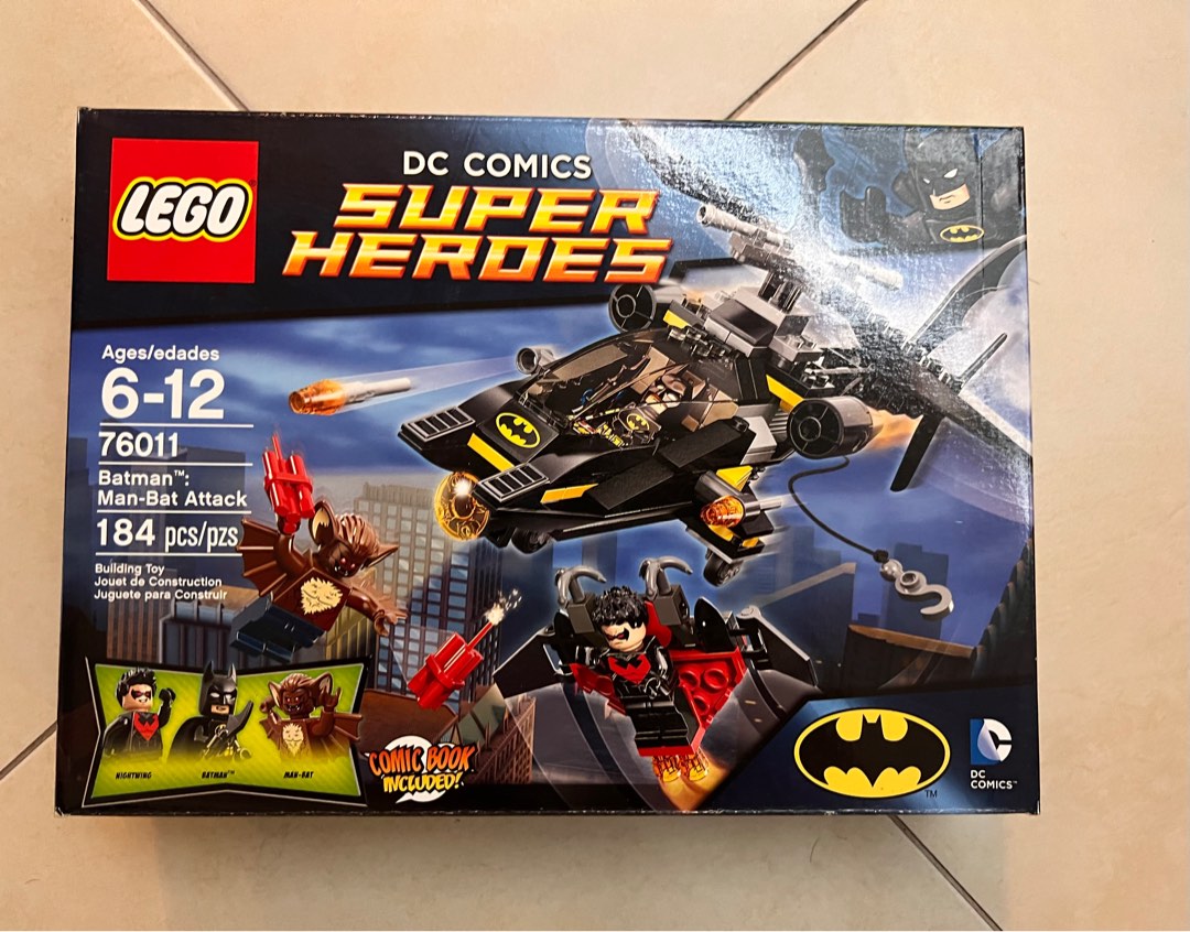 Lego Batman 76011 Man-Bat Attack, Hobbies & Toys, Toys & Games on Carousell