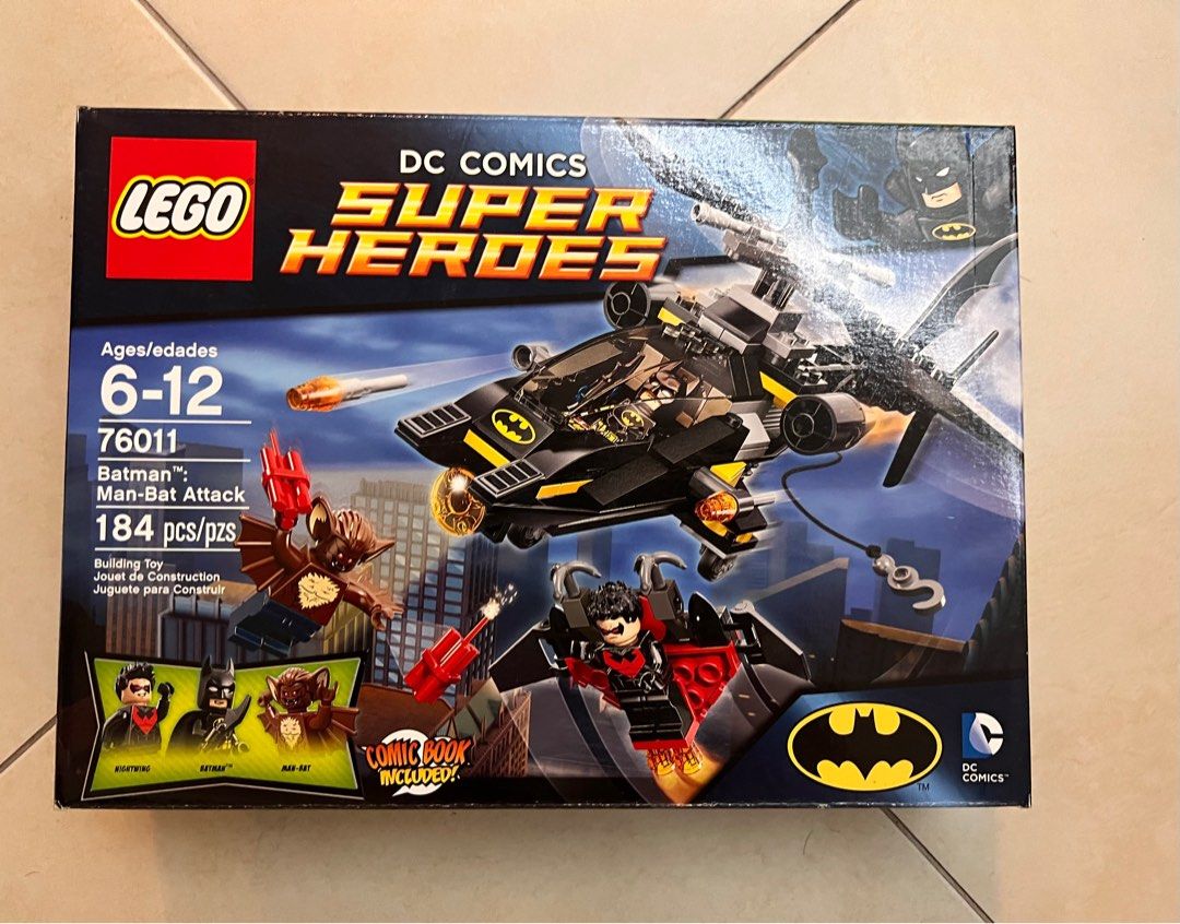 Lego Batman 76011 Man-Bat Attack, Hobbies & Toys, Toys & Games on Carousell