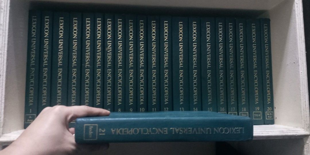 Lexicon universal encyclopedia complete set 1-21, Hobbies & Toys, Books & Magazines, Textbooks ...