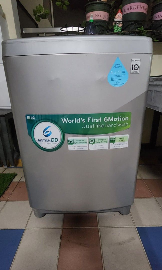 LG Washing Machine 9.5kg, TV & Home Appliances, Washing Machines and ...