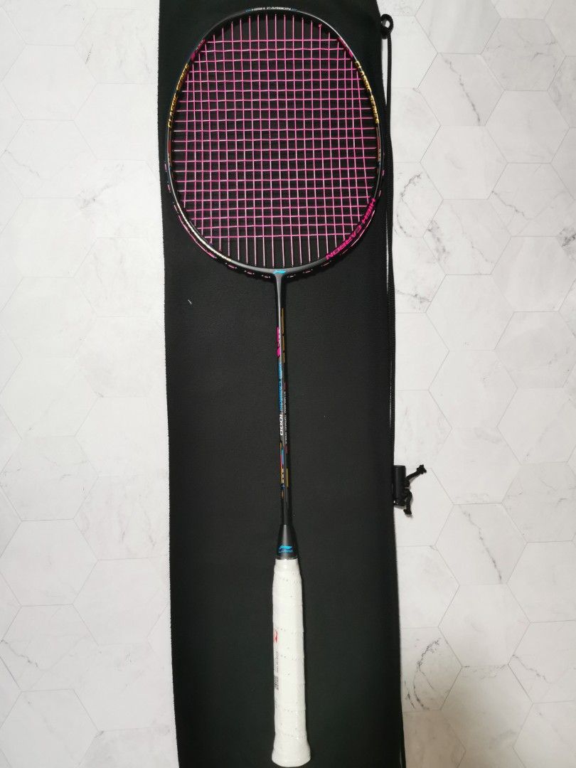 Li Ning HC1000 High Carbon 1000 LiNing Badminton Racket, Sports ...