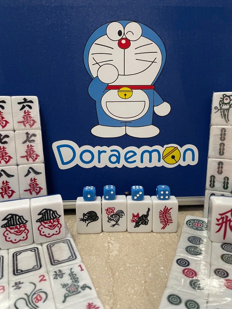 *Local SG Instock* Authorized Seller Doraemon Mahjong Set Limited ...