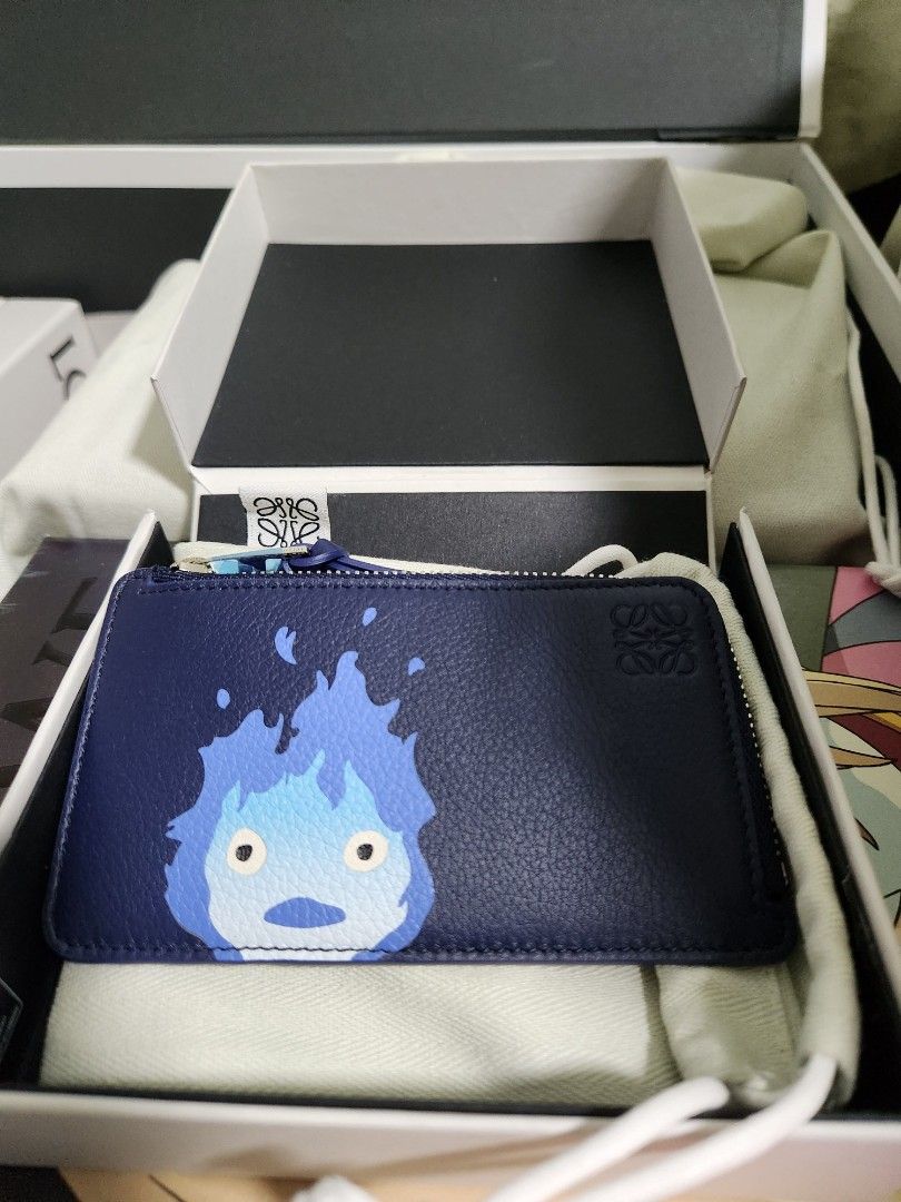 Loewe Howl's Moving Castle Calcifier coin cardholder, Luxury, Bags ...