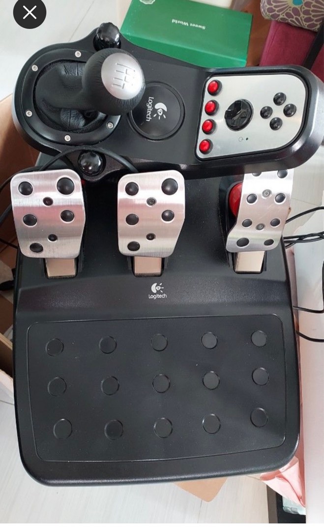 Logitech G27, 電子遊戲, 遊戲機配件, 手掣 - Carousell
