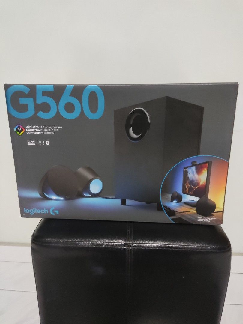 Logitech G560 LIGHTSYNC PC Gaming Speaker, Audio, Soundbars, Speakers ...