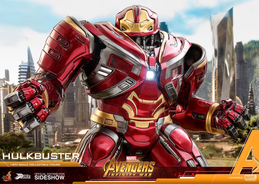 *LOOK HERE!* Hot Toys Iron Man Hulkbuster 2.0 Mark XLVIII Marvel ...