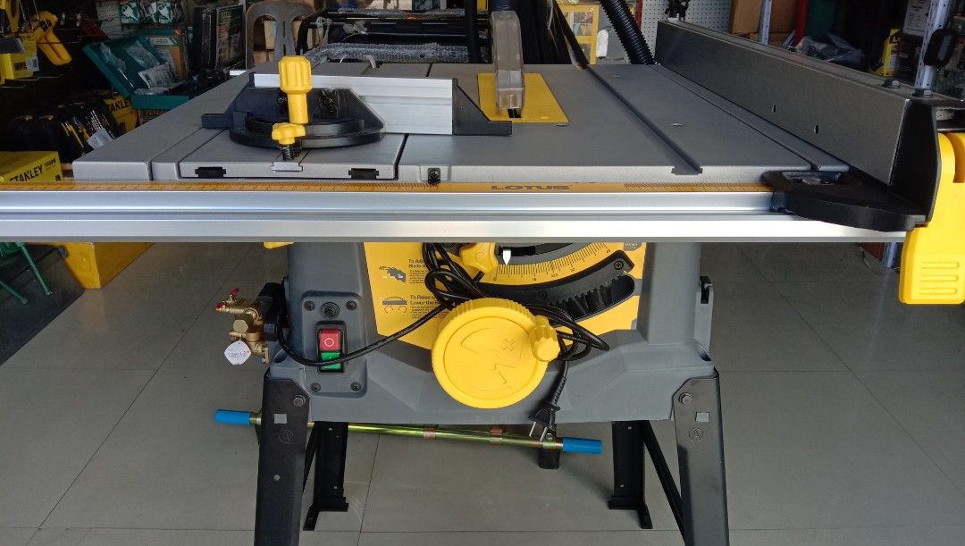 Lotus Table Saw 1800W LTST1800X, Commercial & Industrial, Construction ...